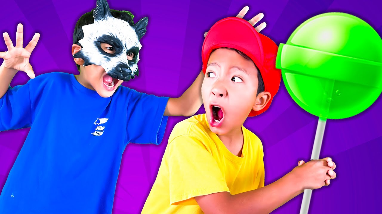 Bad Wolf Stole My Lollipop | Kids Song - YouTube