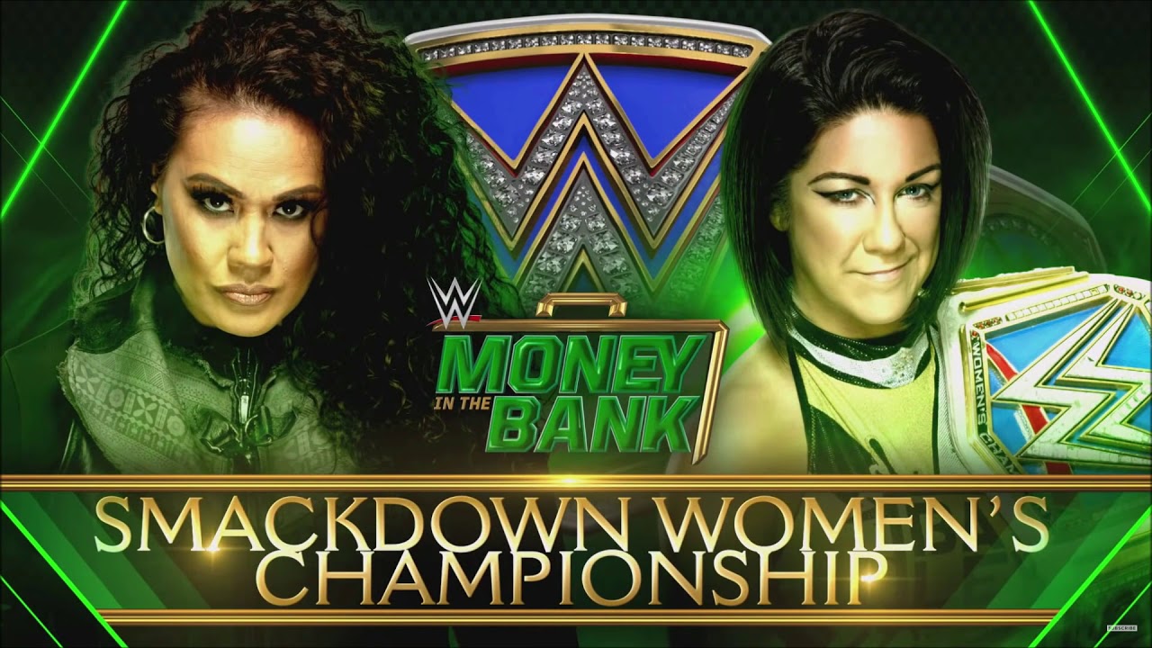 WWE Money in the Bank 2020: Bayley vs. Tamina - Official Match Card ...