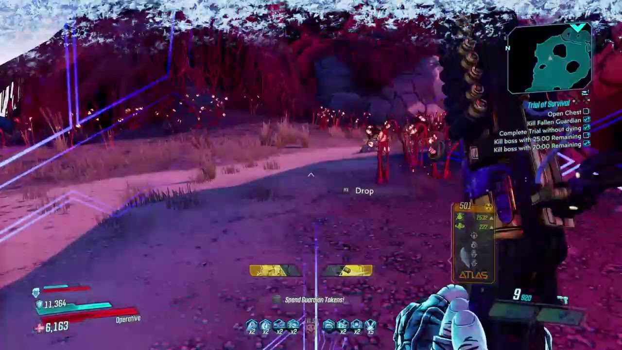 Borderland land 3 gradient of dawn (proving grounds ) - YouTube