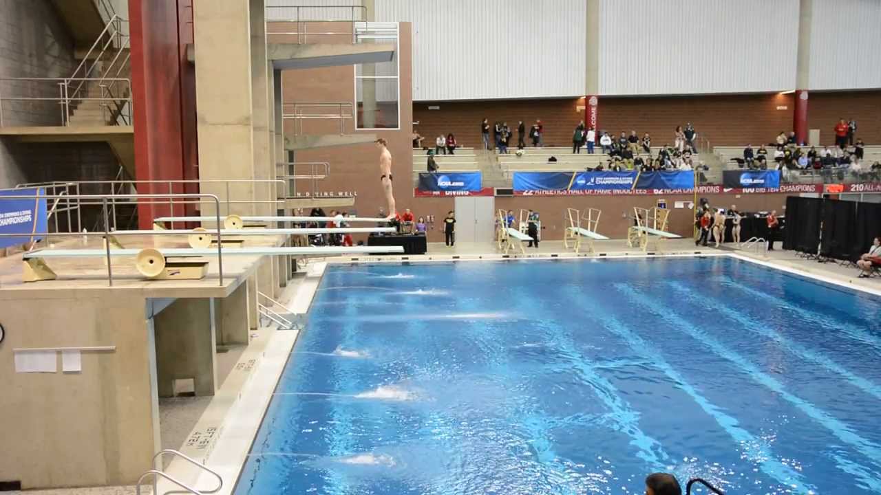 Greg Ferrucci 407C NCAA Zone C Diving Finals - YouTube