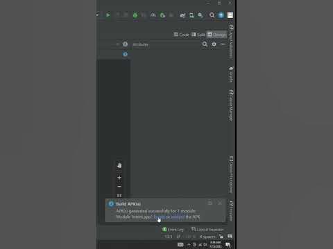 How to build APK in android studio #coding #code - YouTube