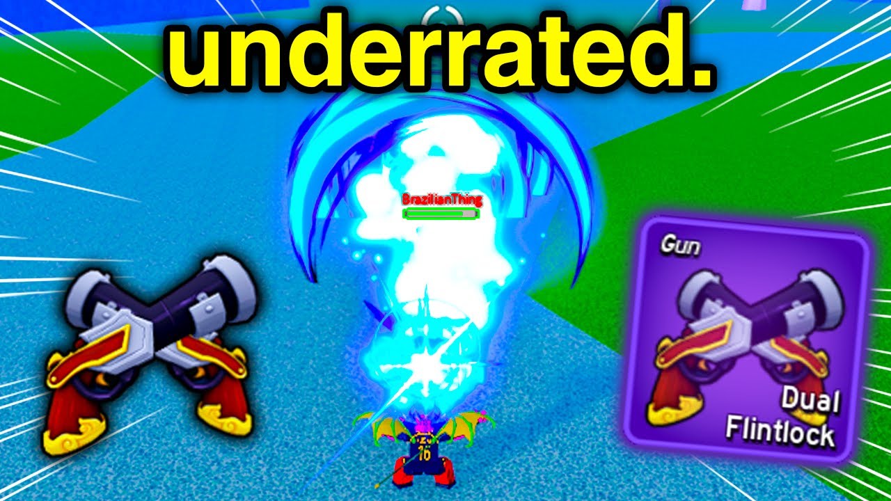 This New DUAL FLINTLOCK Gun is Actually INSANE... (Blox Fruits) - YouTube