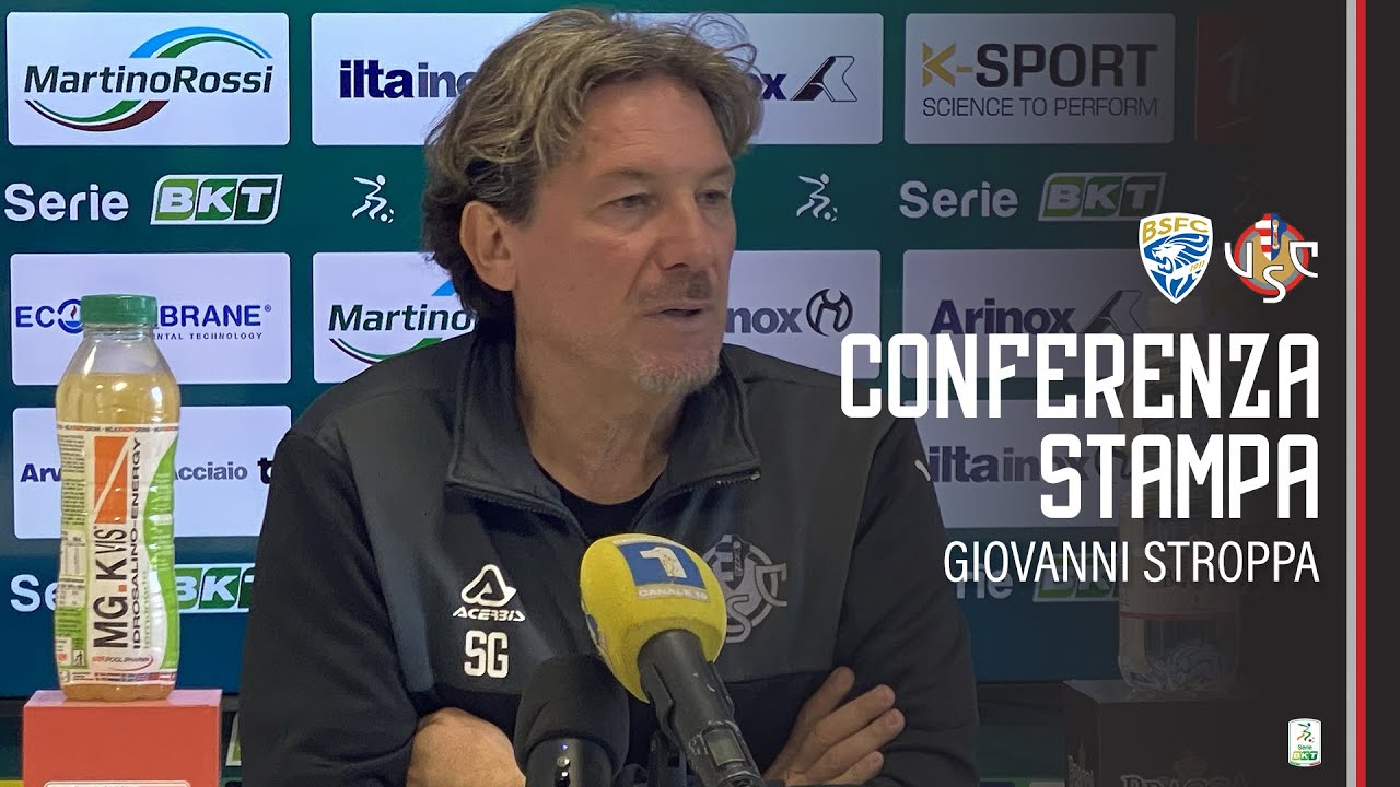 CONFERENZA STAMPA | Stroppa: "Partite così sono belle da giocare" - YouTube
