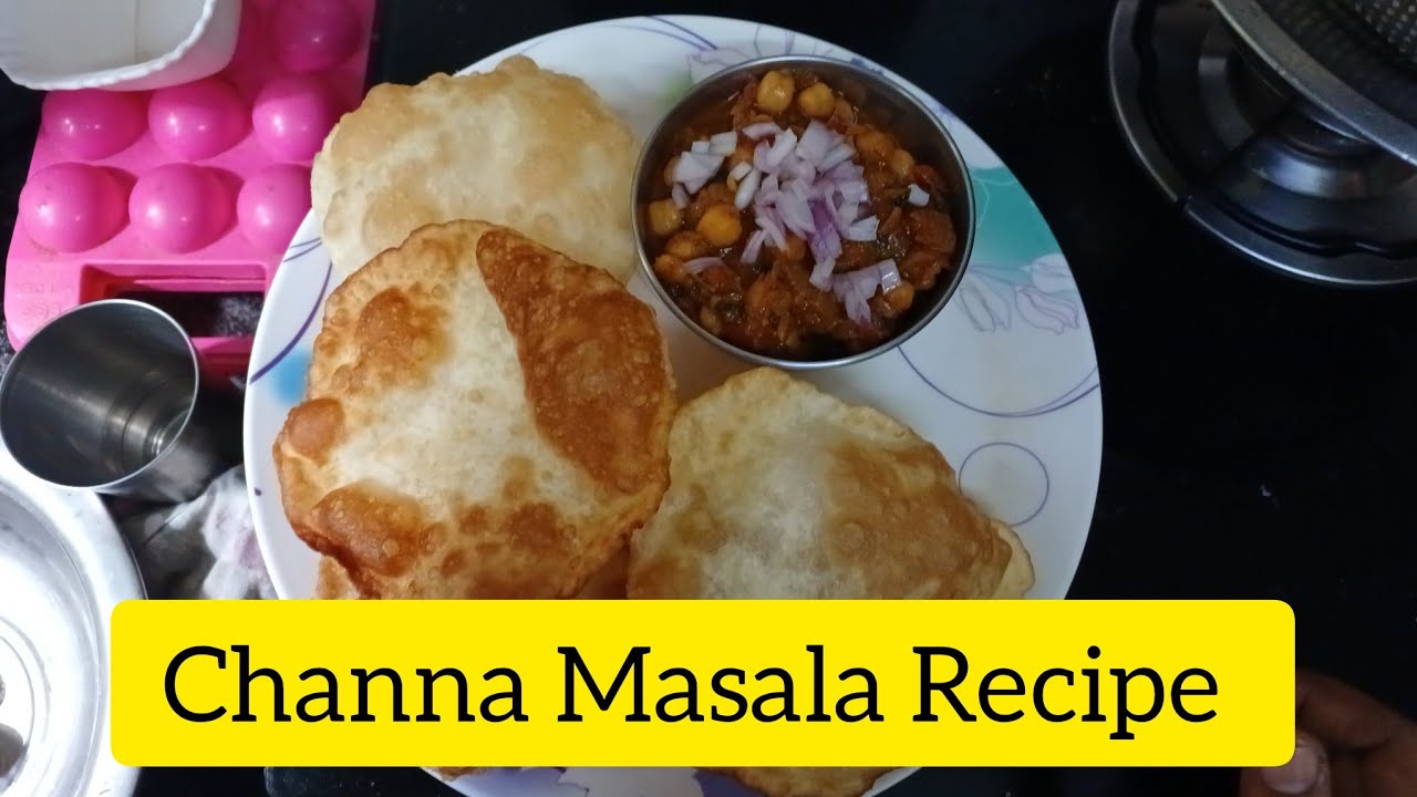 Channa masala Recipe Yummy ## Side Dish For Sappathi Poori ## சோளா பூரி ...