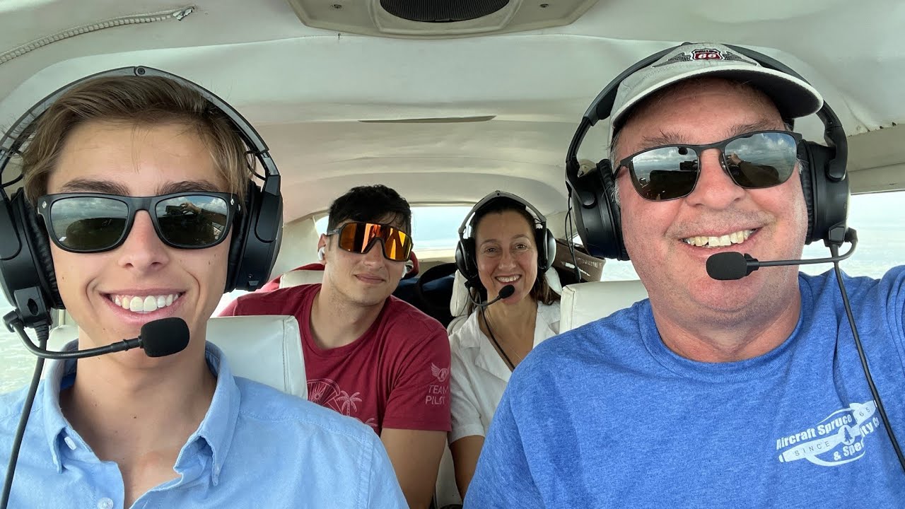 Flying to Oshkosh in a Cessna 210 (from F. Lauderdale) - YouTube