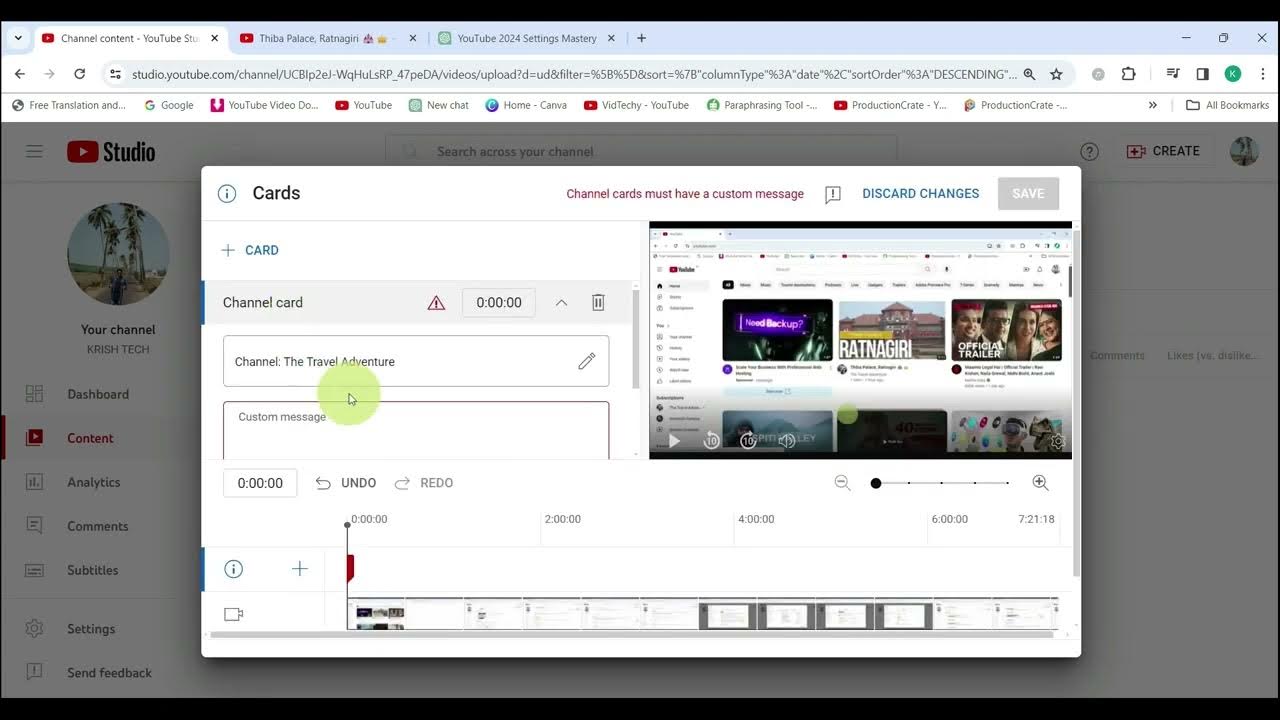 How to add External Link on YouTube Video - YouTube