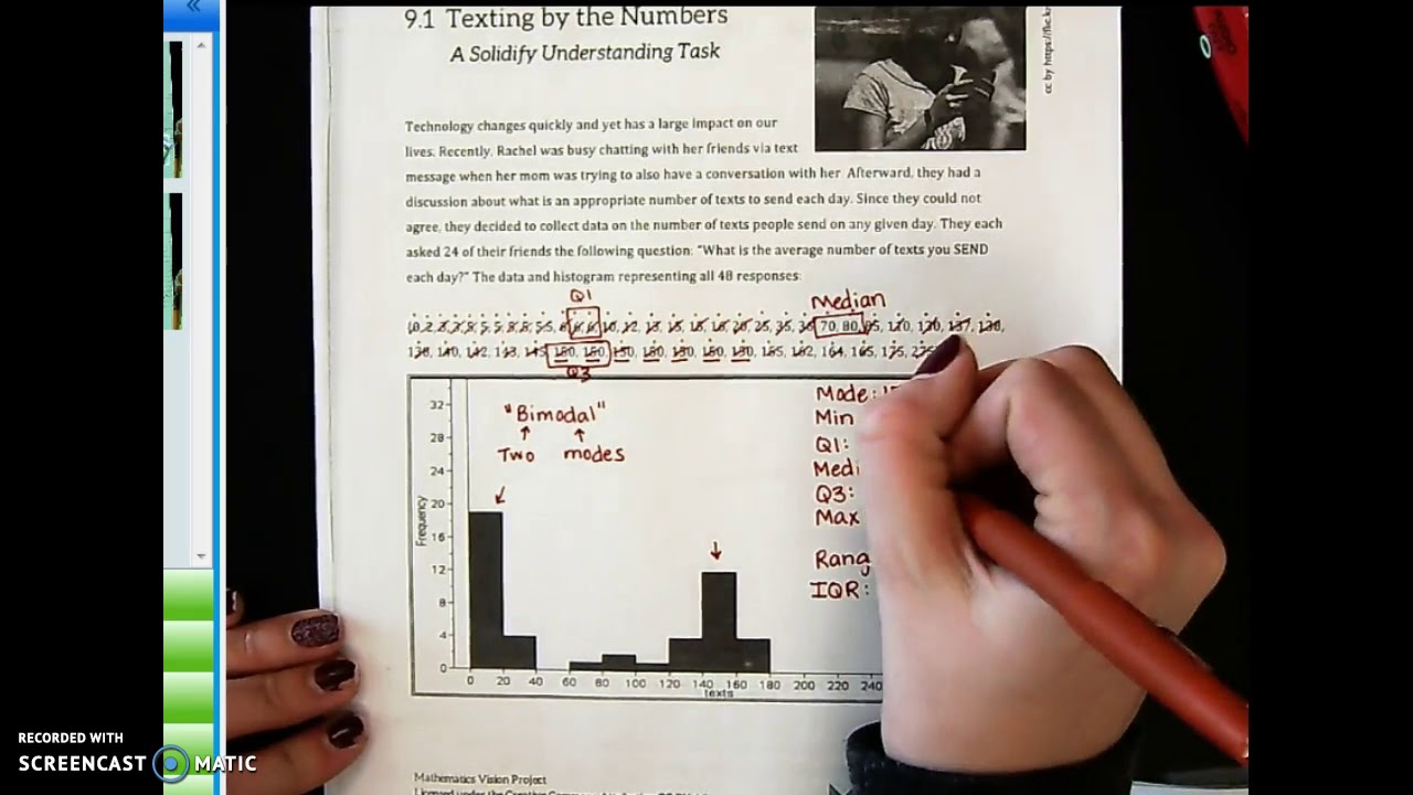 9 1 Texting by the Numbers - YouTube