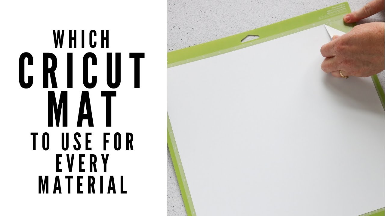 Your Guide to Cricut Mats - YouTube