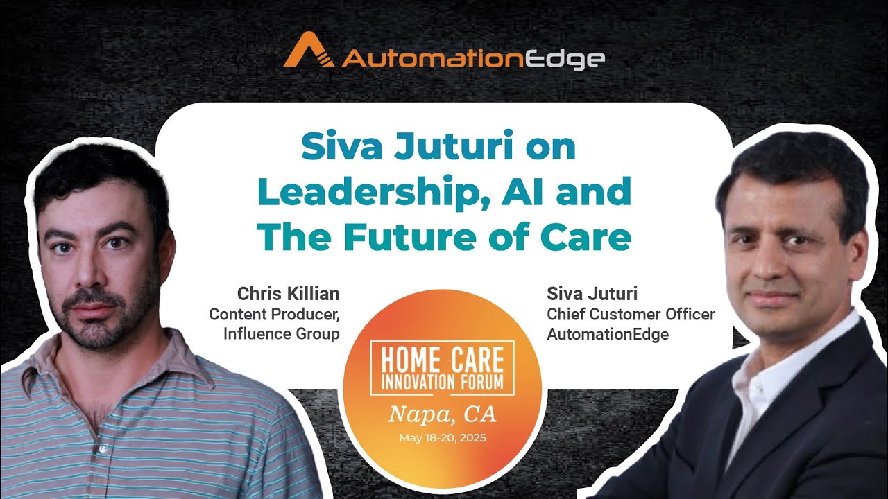 Siva Juturi on Leadership, AI and The Future of Care - YouTube