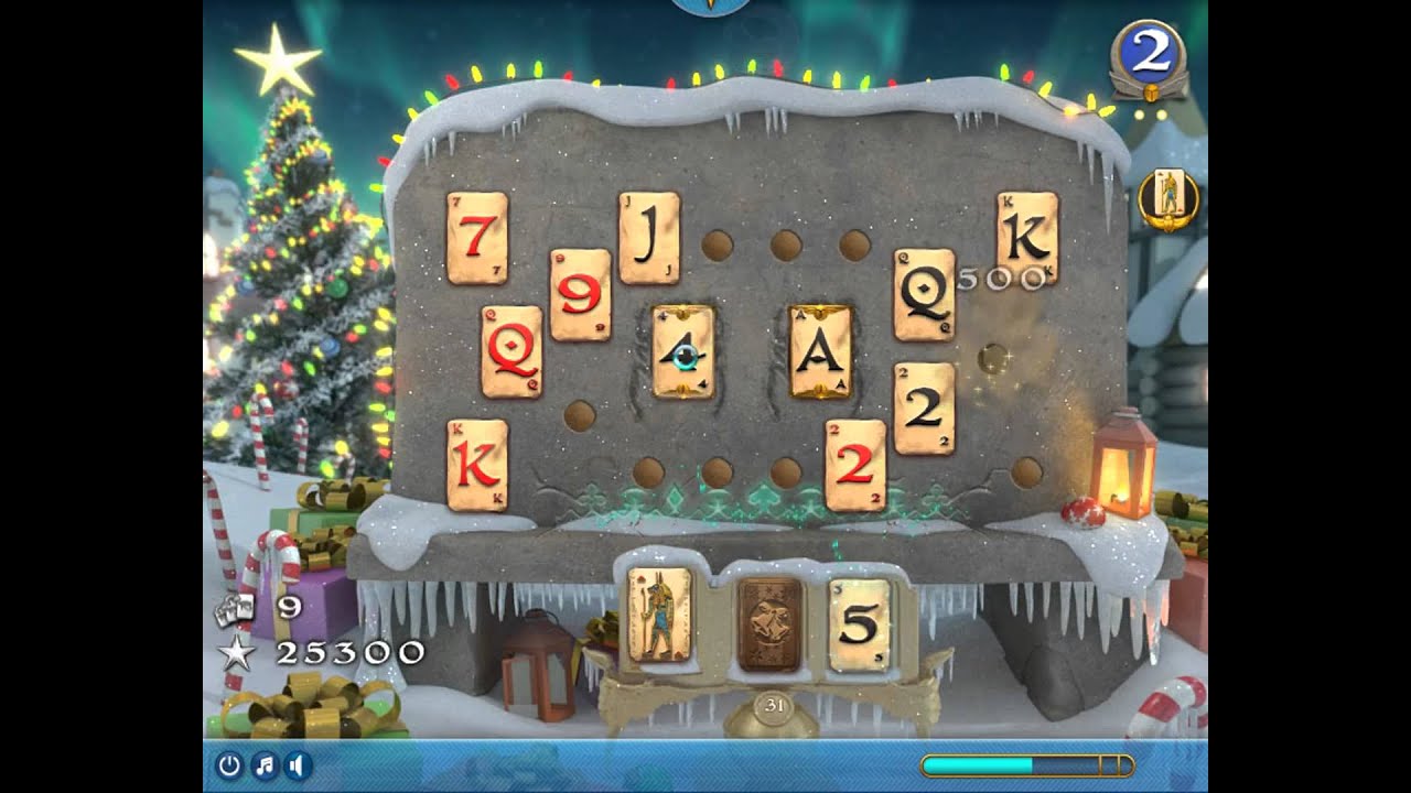 Pyramid Solitaire Saga Winter Wonderland Level 10 / Winter Wunderland ...