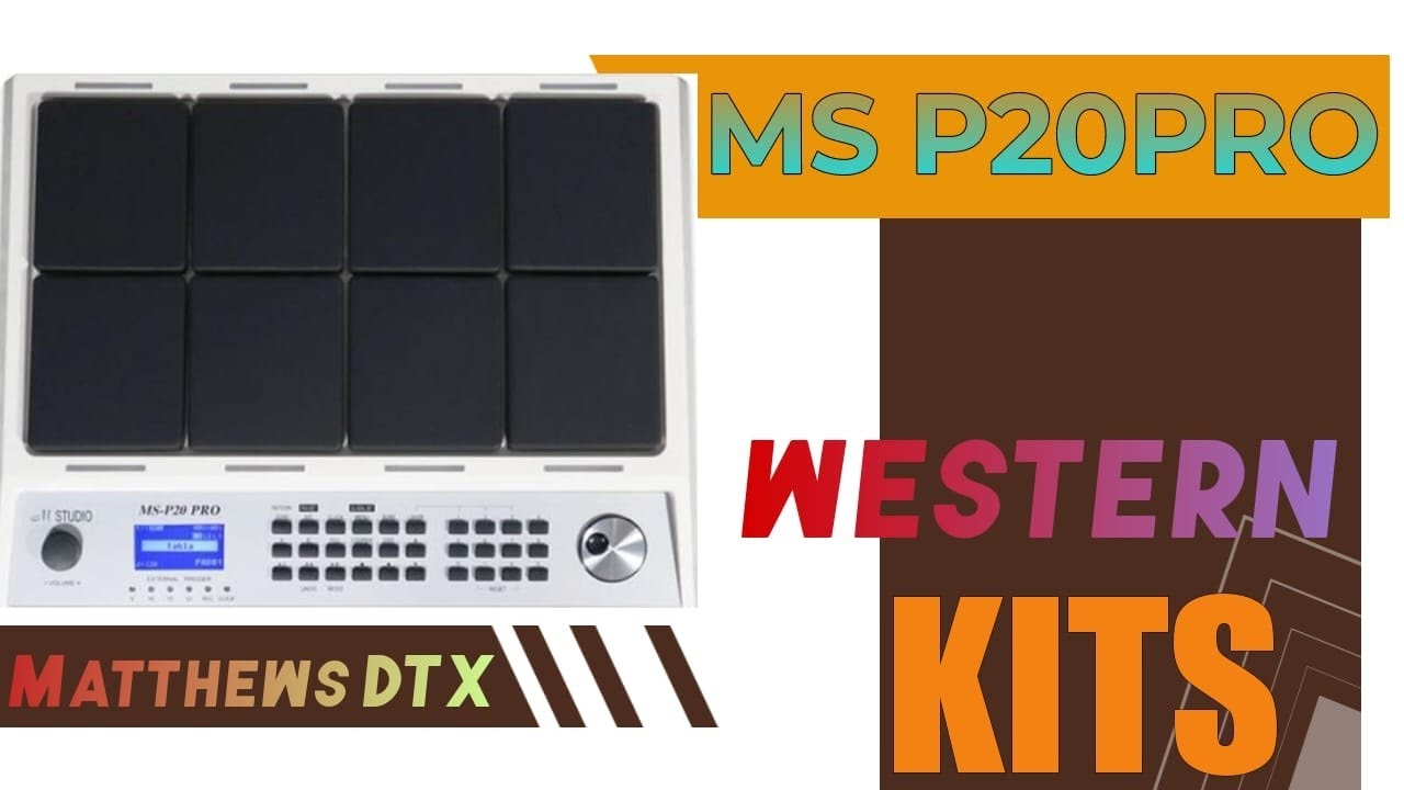 Western kit || Mstudio || Ms P-20 pro || Indian tones || Matthews dtx ...
