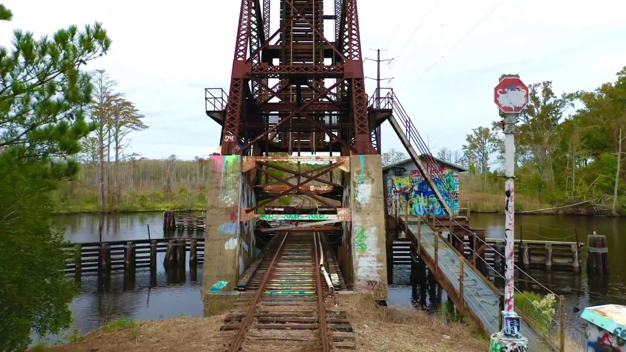 Chesapeake and Albemarle train bridge - YouTube