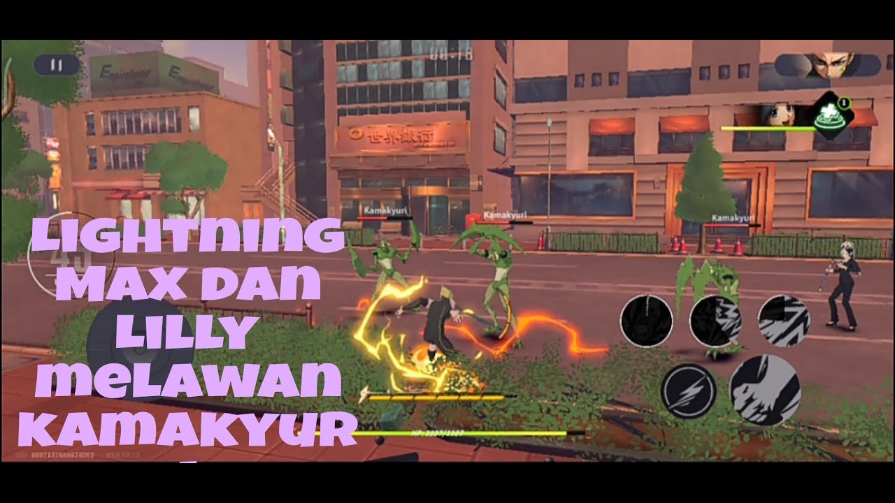 Lightning Max Dan Lilly Melawan Kamakyuri - YouTube