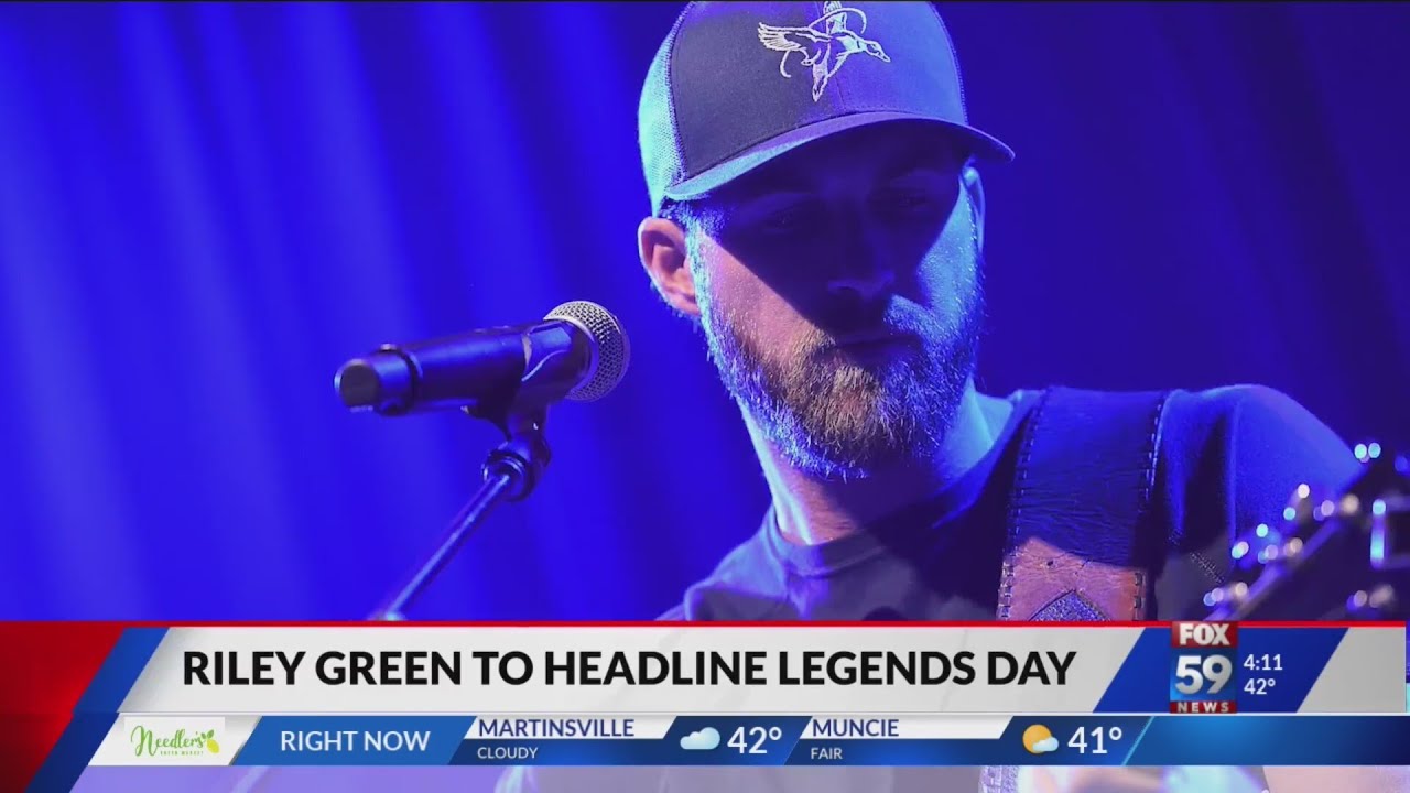 Country star Riley Green headlines 2024 Firestone Legends Day Concert ...
