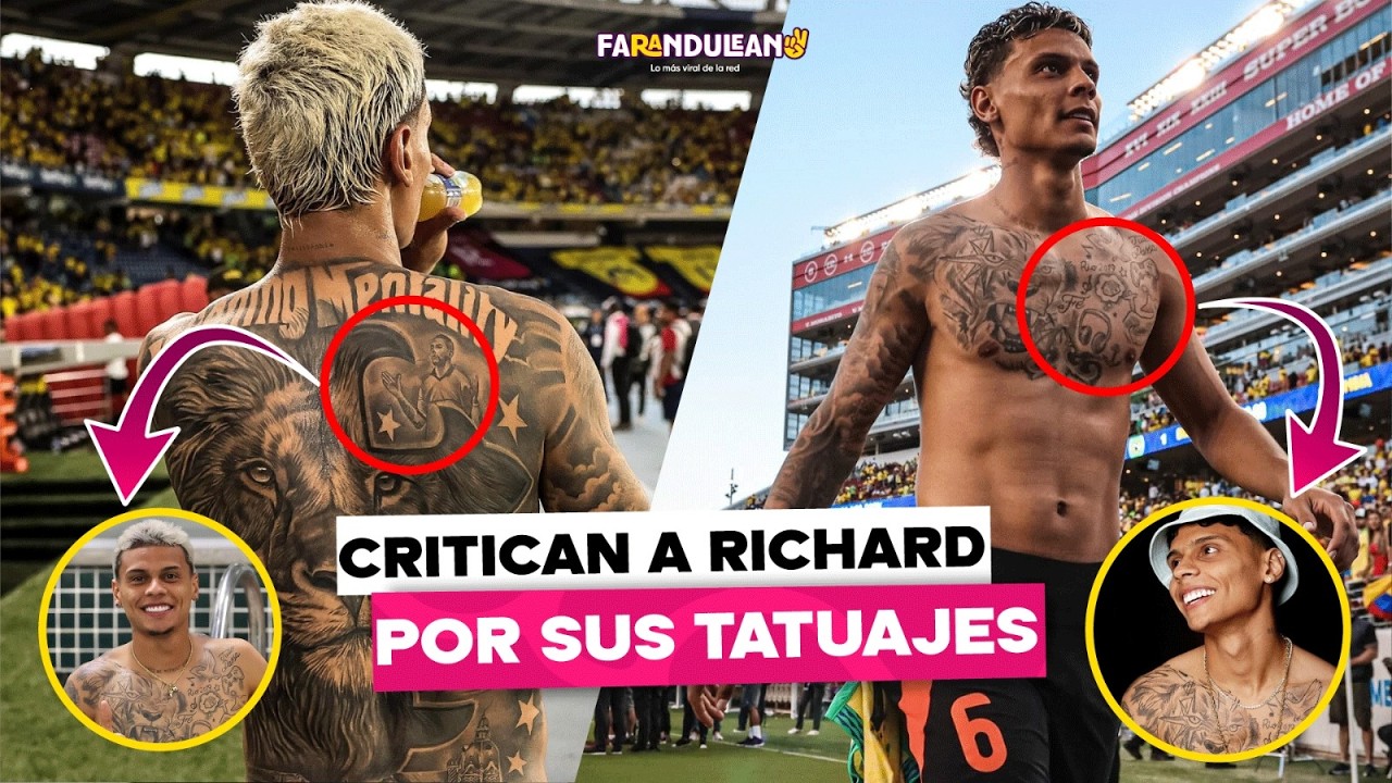 RICHARD RIOS LE RESPONDE A QUIENES LO CRITICAN POR SUS TATUAJES. - YouTube