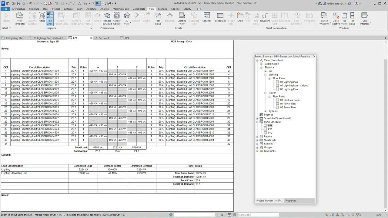 Revit MEP Create Panel Schedules - YouTube