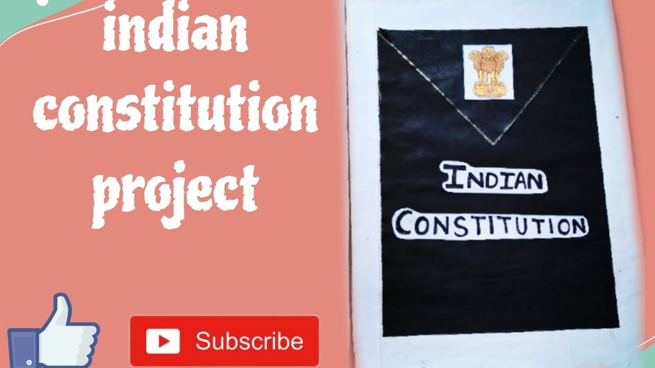 Indian Constitution Project File Social Science Project Class 8 