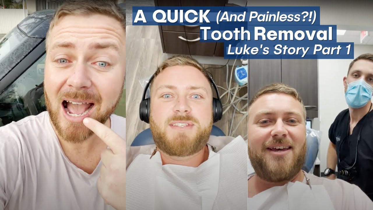 [Part 1 of 3] Removing Luke’s Fractured Tooth | Smile Solutions ...