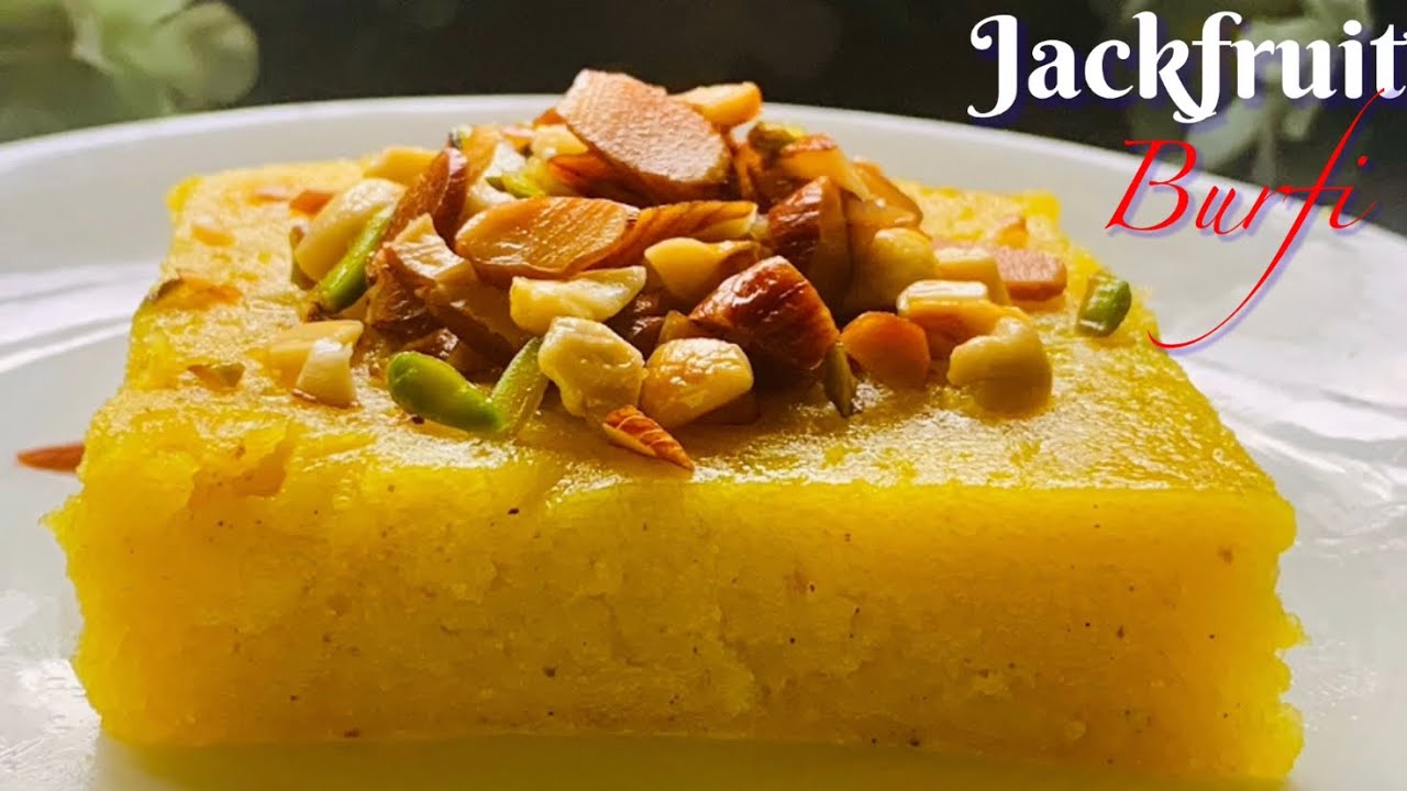 Jackfruit burfi|| burfi|| jackfruit burfi recipe - YouTube