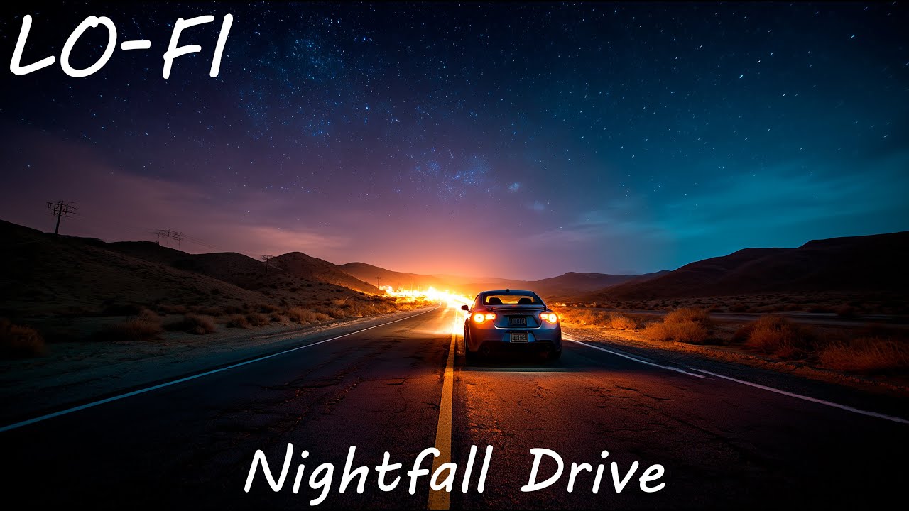 Nightfall Drive : Midnight Lo‑Fi Journey - YouTube