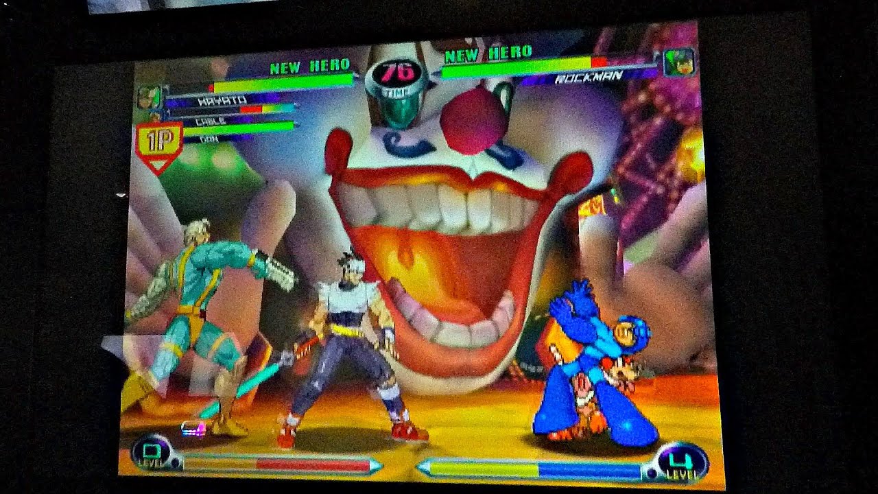 Marvel Vs. Capcom 2 New Age Of Heroes Fighting Arcade Video Game - YouTube