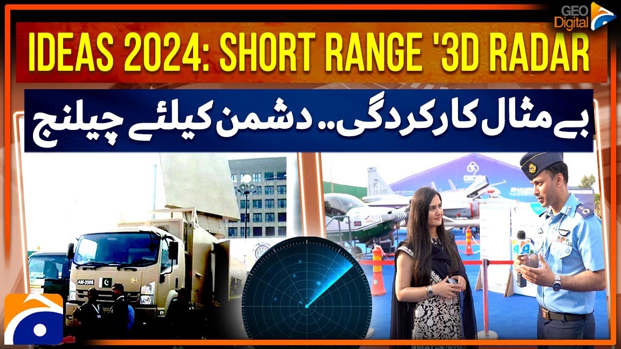 IDEAS 2024: Short Range 3D Radar by NASTP | Geo Digital - YouTube