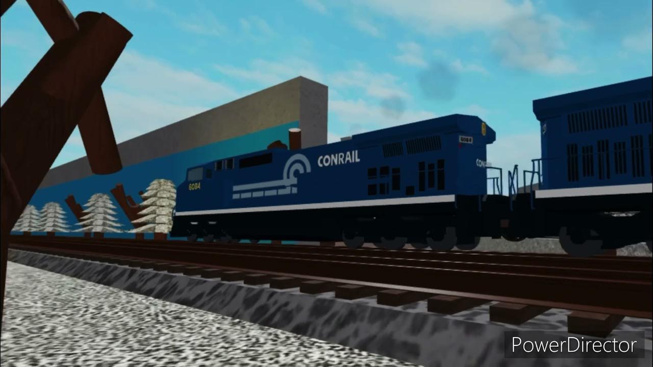 [Roblox] A&G Green Ash Subdivision: Conrail 6084 Leads With short Manifest! - YouTube