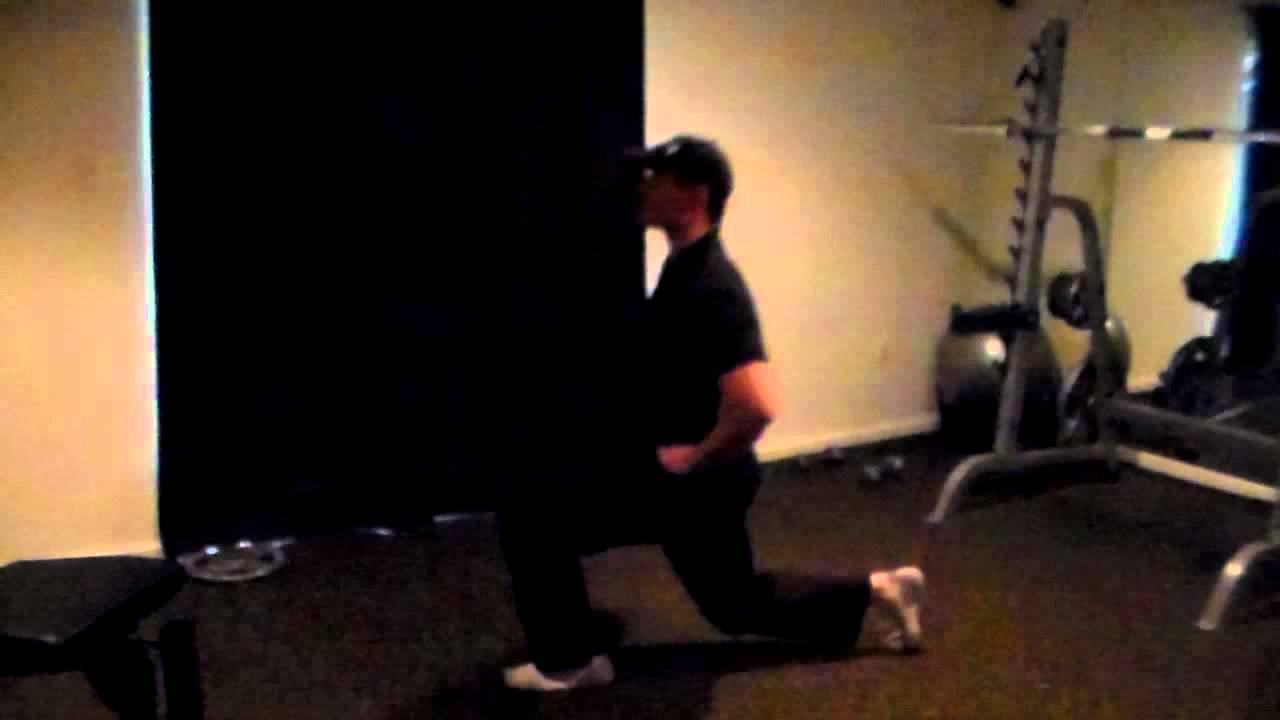 Pushback Lunge - YouTube