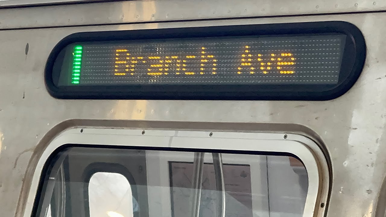 WMATA Subway: Kawasaki 7k Series 🟢Green Line🟢 Train from Greenbelt to ...