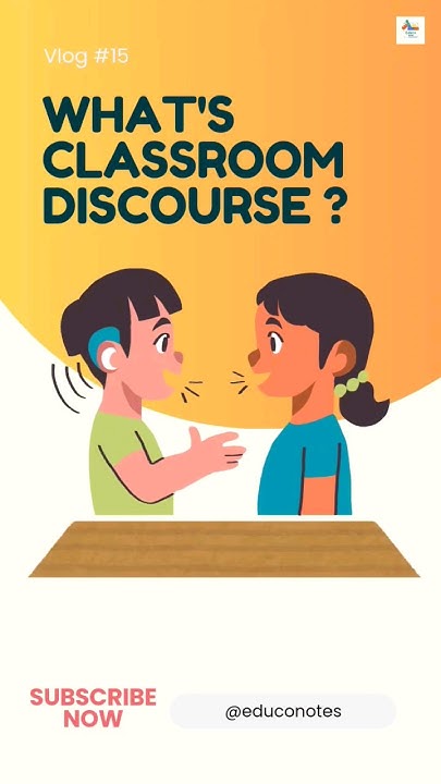 What's Classroom Discourse? - Language Across the Curriculum 🏷️ - YouTube