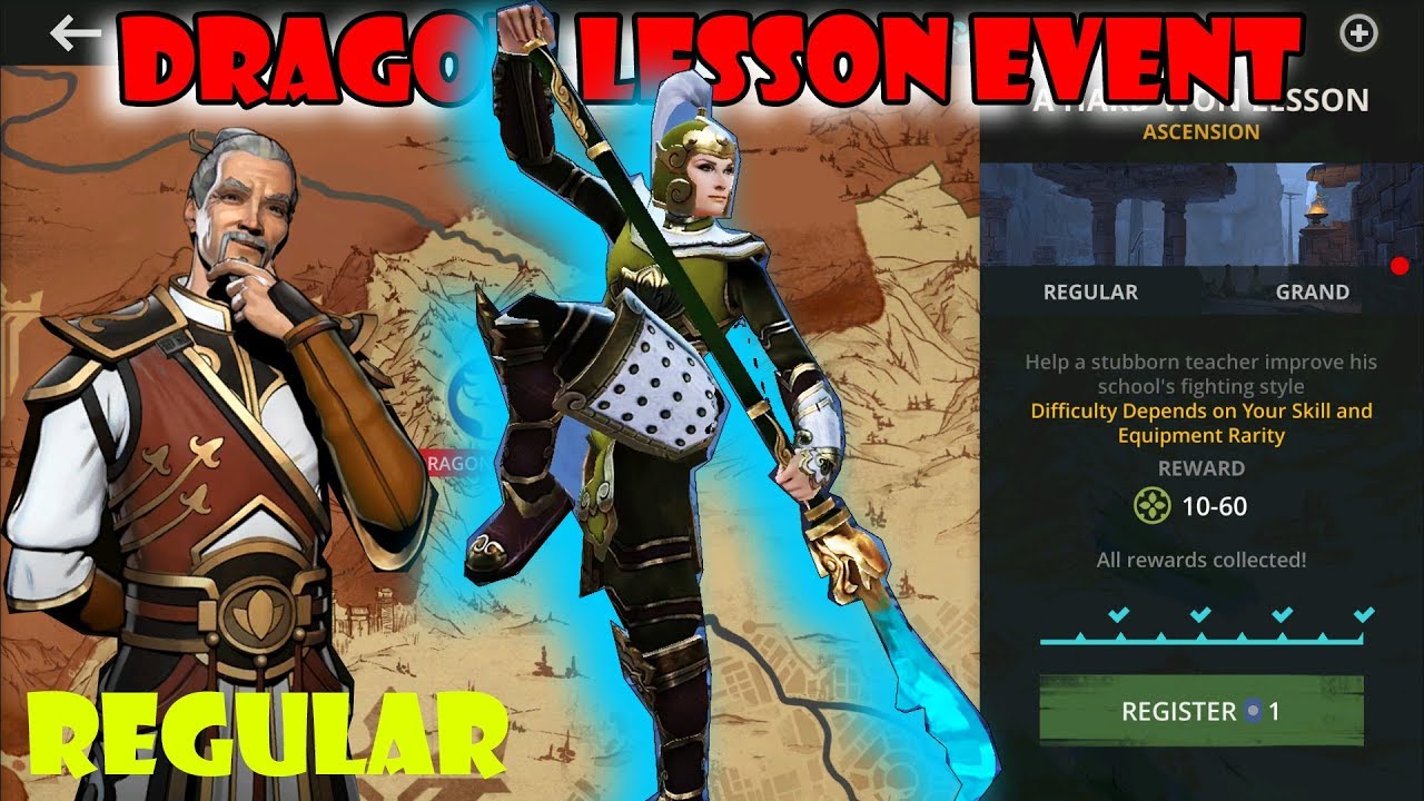 Shadow Fight 3 Dragon Lesson Event Returns: Regular - Dynasty √ - YouTube