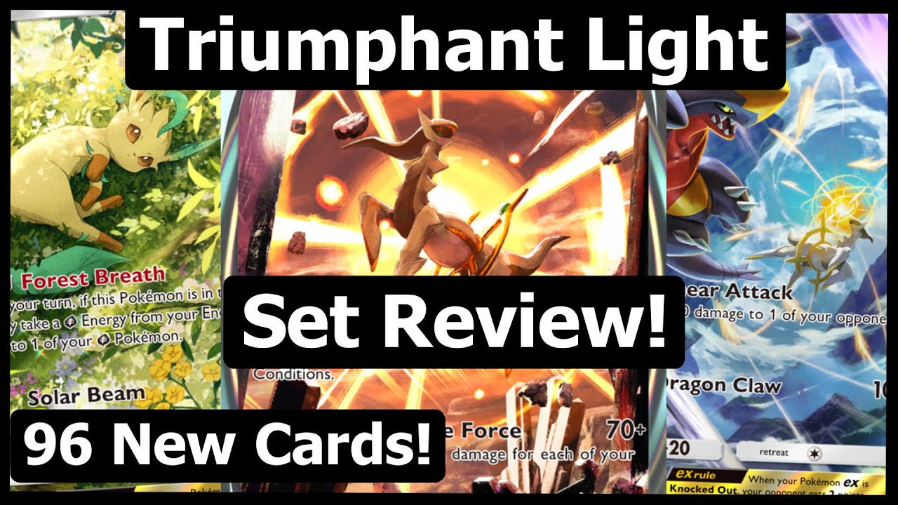 Triumphant Light Set Review! | Pokémon Pocket - YouTube