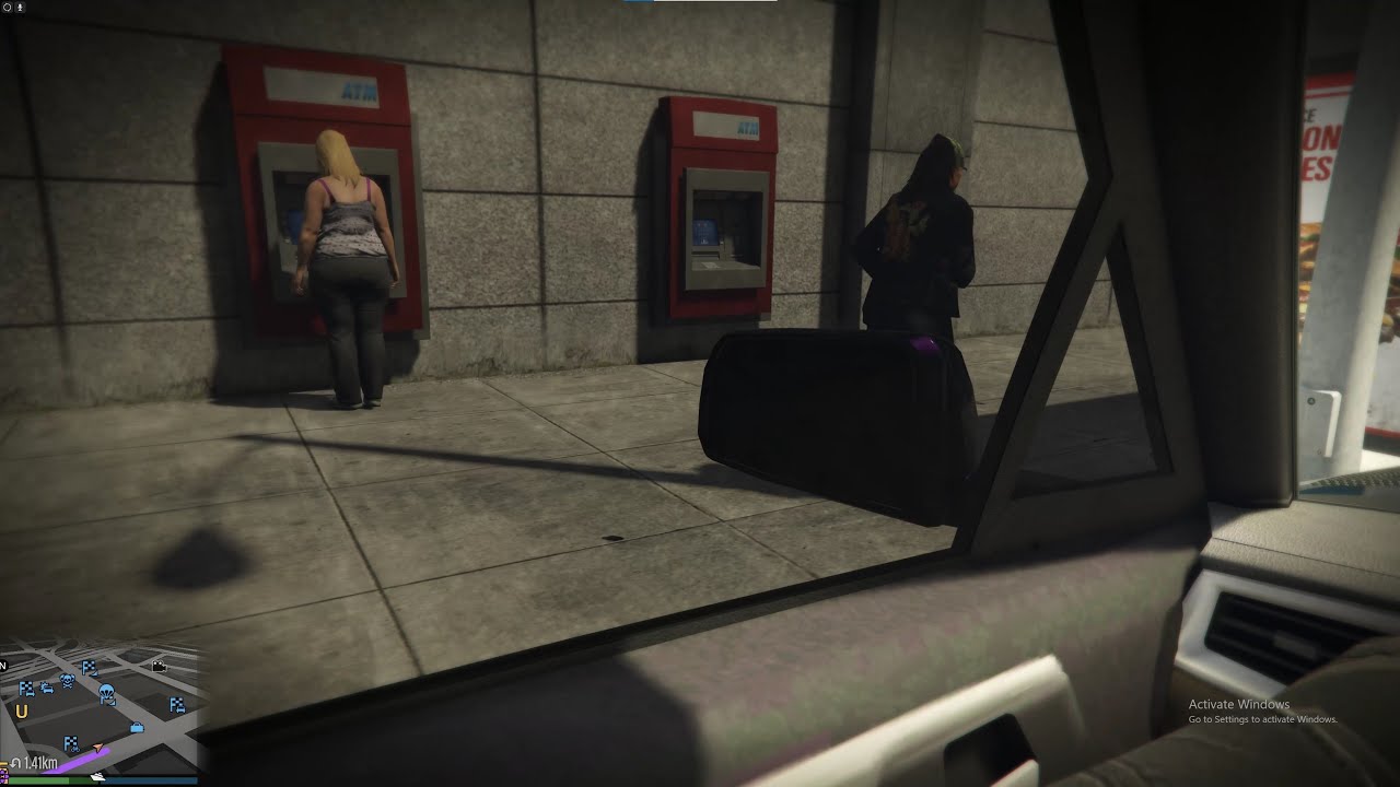 GTAV - Robbery - ATM - $177 - $265/min - YouTube