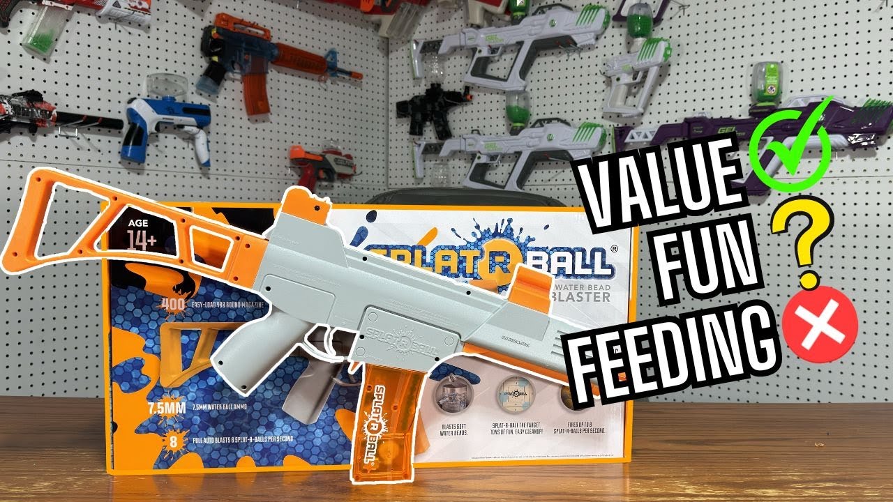 How Good Is The SplatRBall SRB400? | Oakley Entertainment - YouTube