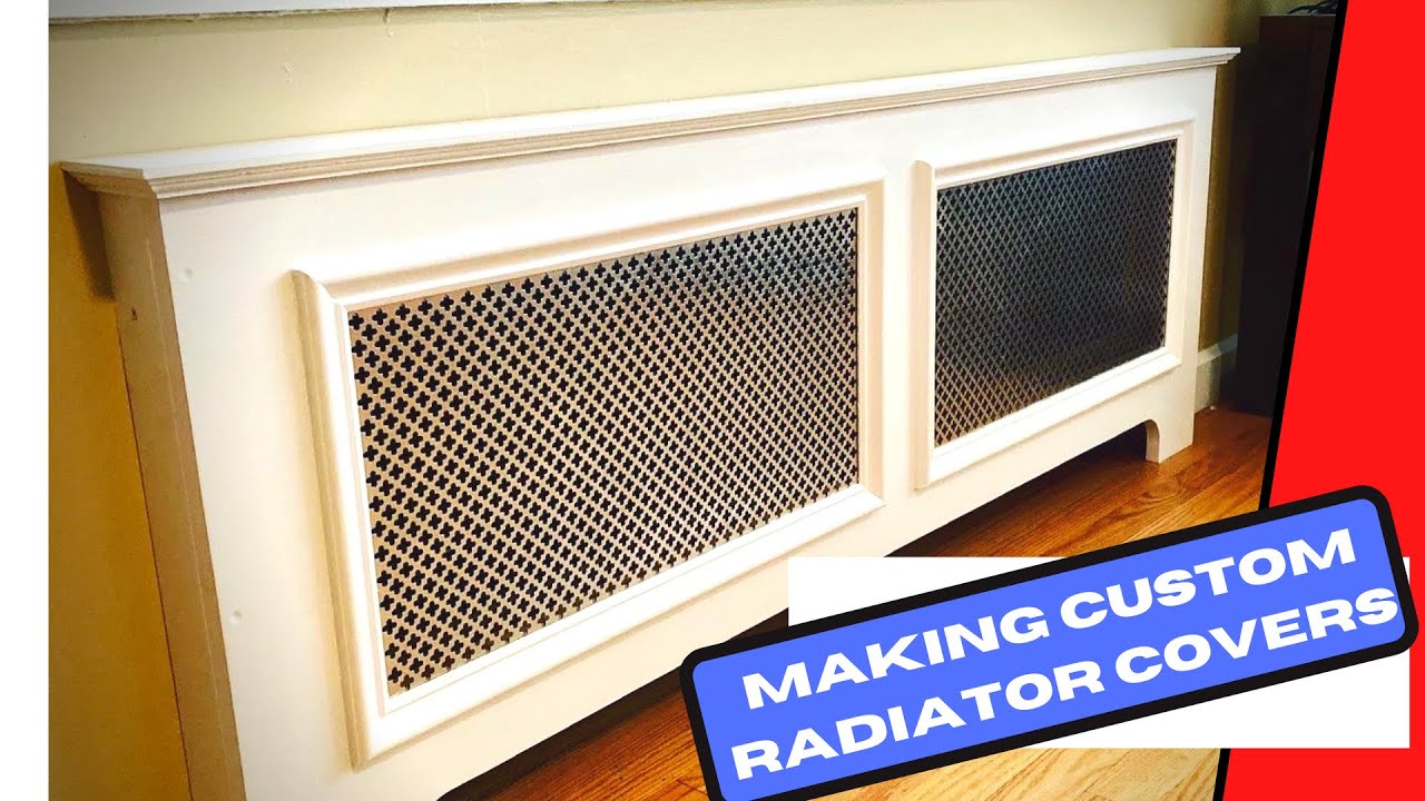How to Build a Radiator Cover DIY - YouTube