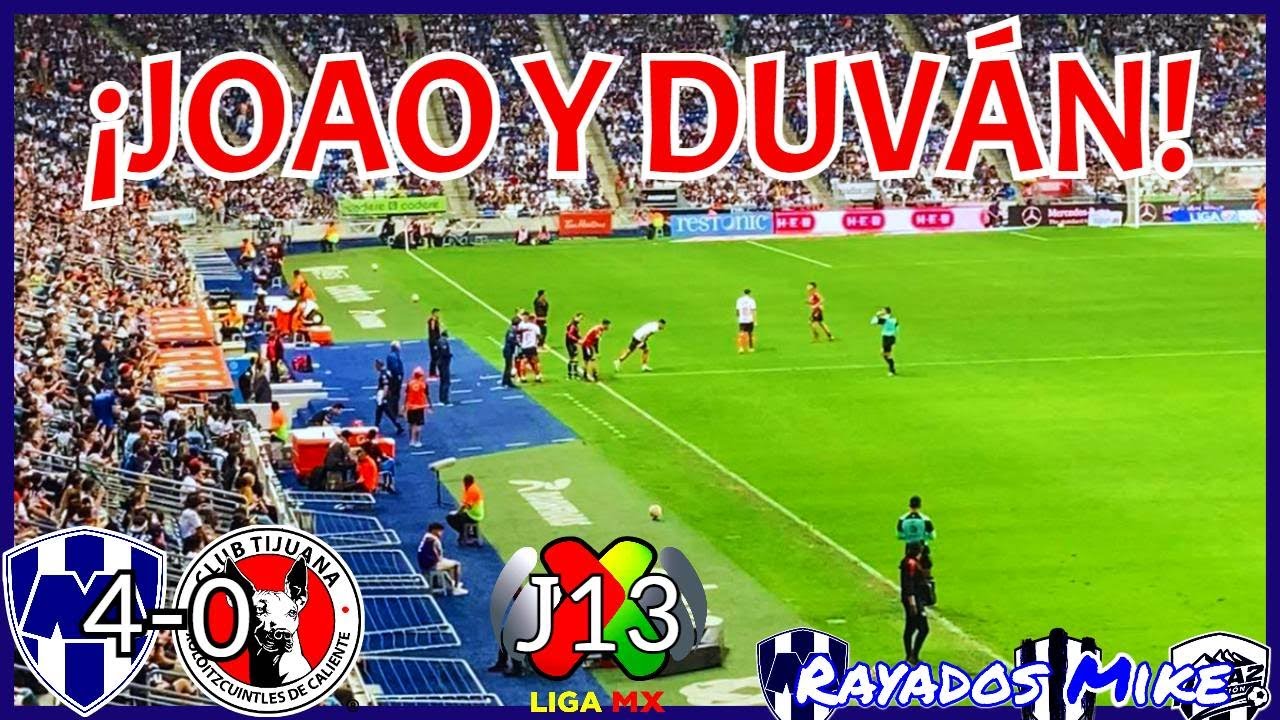 ¡DUVÁN Y JOAO AL ATAQUE! | MTY 4-0 Xolos J13 Cl 2023 Liga MX | Rayados ...