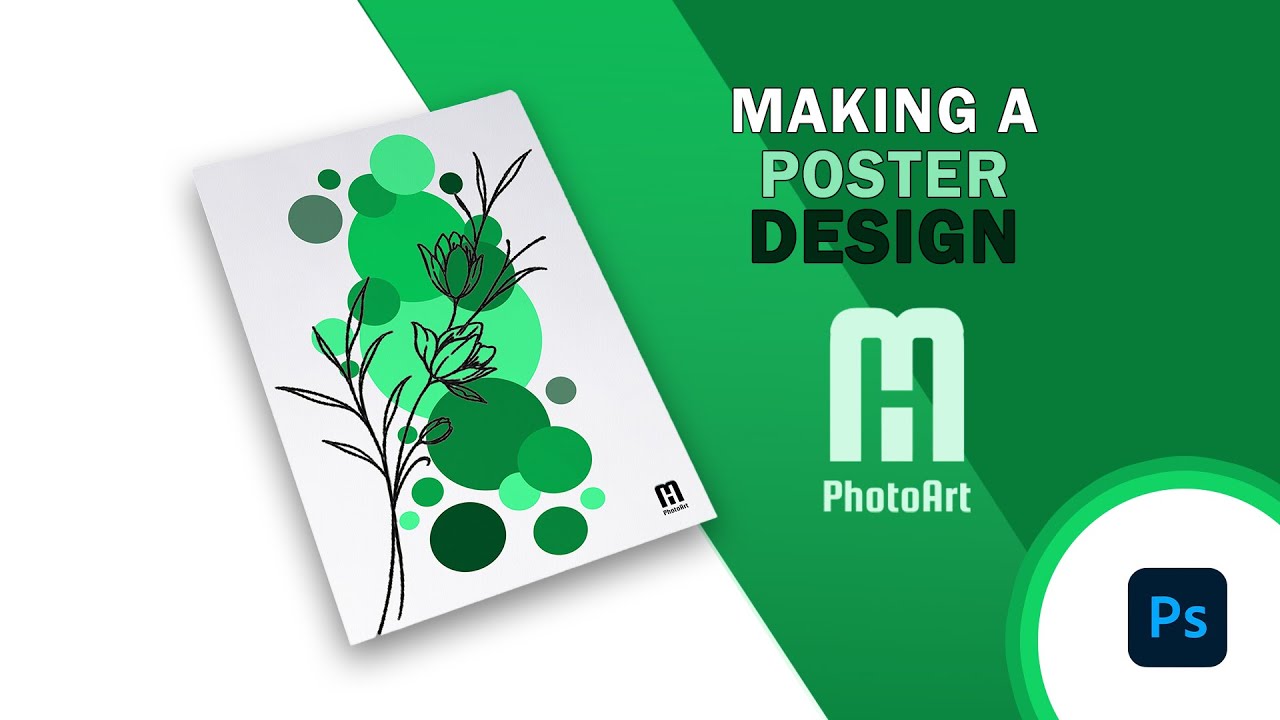 MAKING A POSTER DSIGN | HM PhotoArt - YouTube