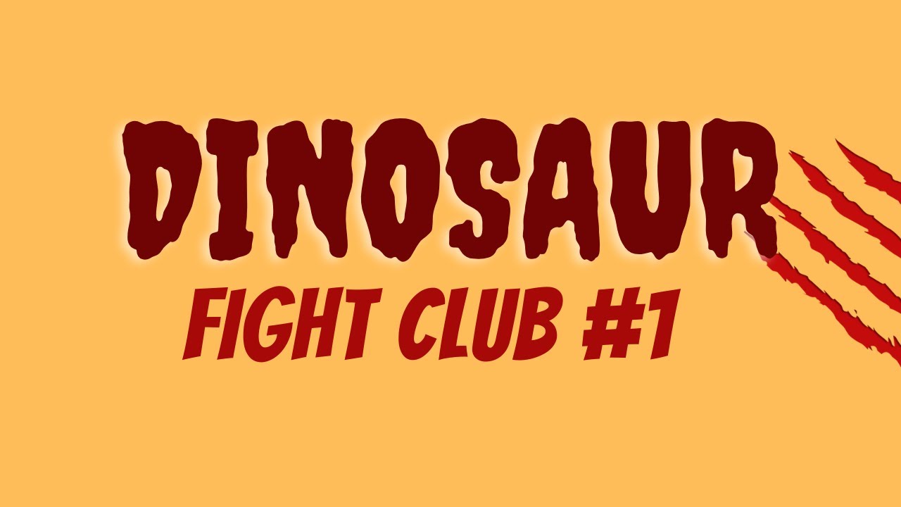 Dinosaur Fight Club #1 - T Rex VS Diplodocus #anarchysaurus - YouTube