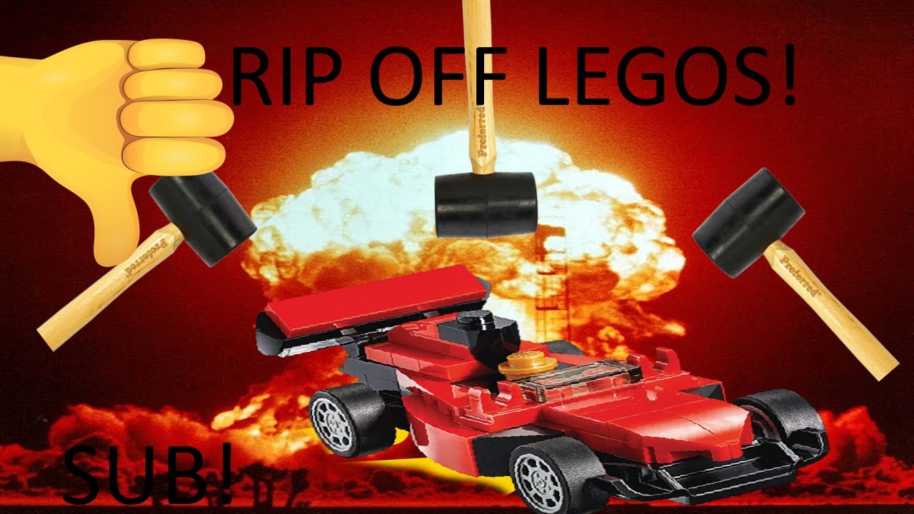 destorying rip off legos - YouTube