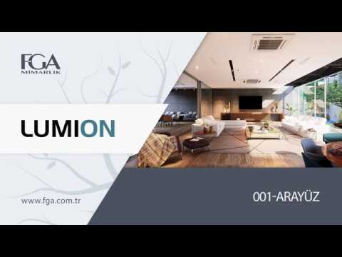 Lumion Dersleri 01 - Arayüz