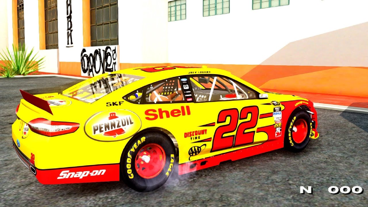 Ford Fusion NASCAR Sprint Cup 2013 - GTA San Andreas _REVIEW - YouTube