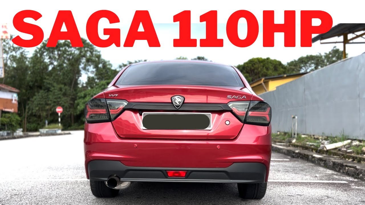 Proton Saga VVT 1.3 Manual 110HP 0 TO 100 Test!! - YouTube
