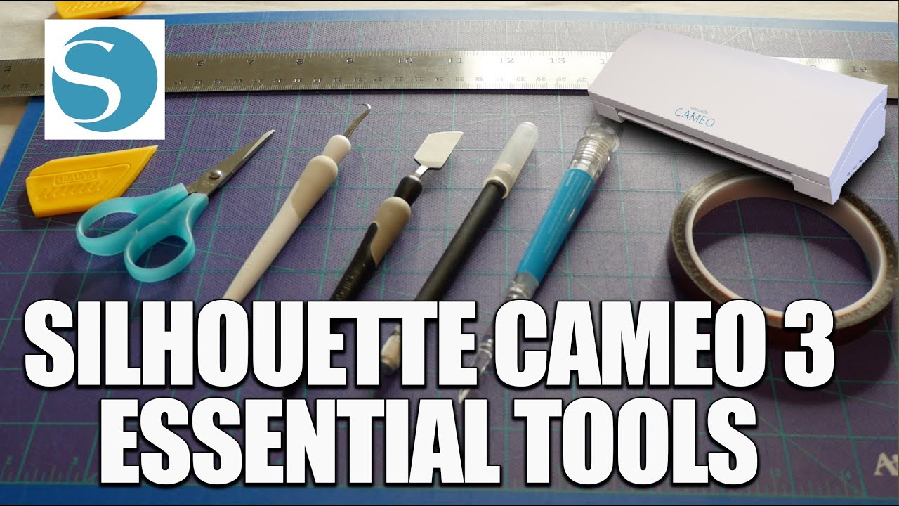Silhouette Cameo 3 Essential tools - YouTube
