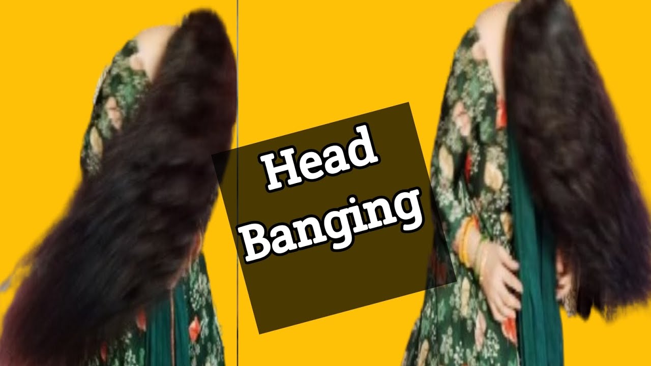 Head 🗣️ Banging 😵 ll Hair Play ⏯️ #headbanging #hair - YouTube