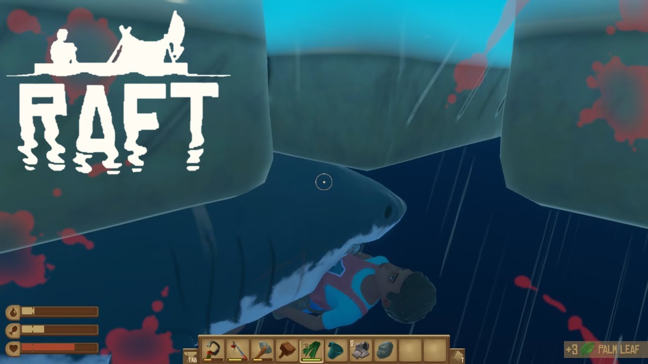 #12【Broken English】Let's play RAFT!【game play】 - YouTube