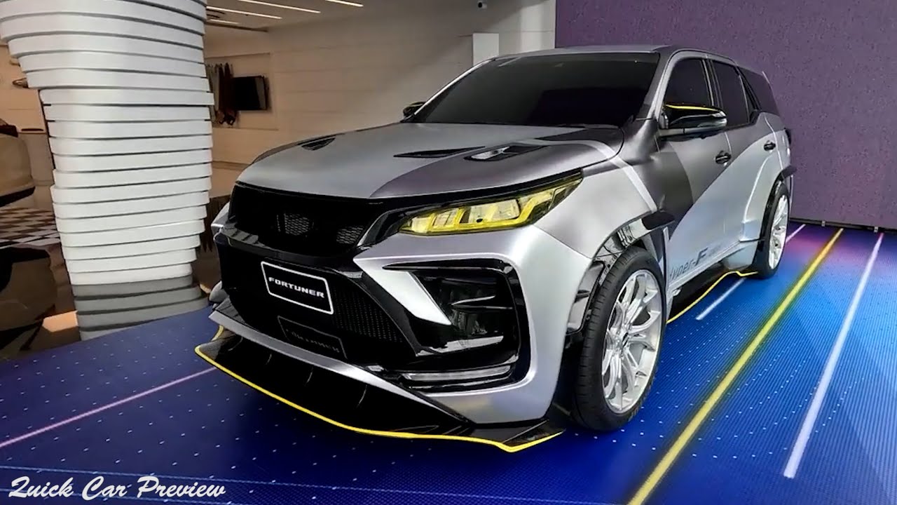 2025 Toyota Fortuner Wide Body (Fortuner Hyper-F Concept) | Exterior ...