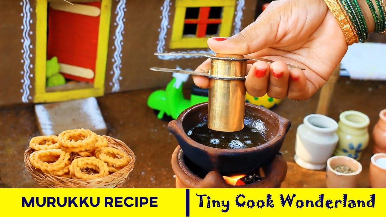 Murukku Recipe | How to make murukku | Tiny Cook Wonderland - YouTube