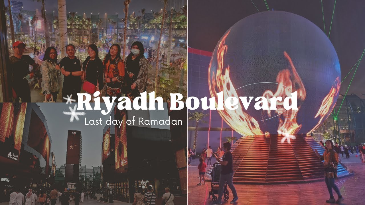Last Day of Ramadan in Riyadh Boulevard - YouTube