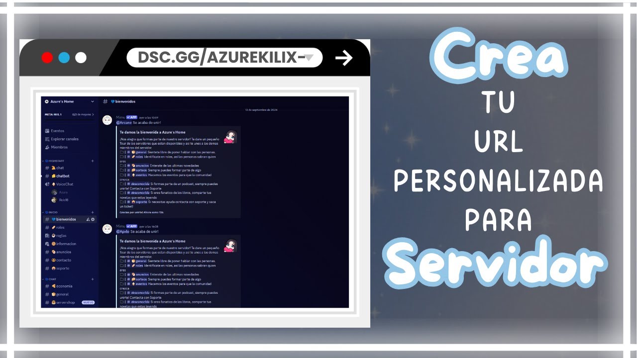 Como tener una URL de Discord Personalizado Gratis 2024 - YouTube