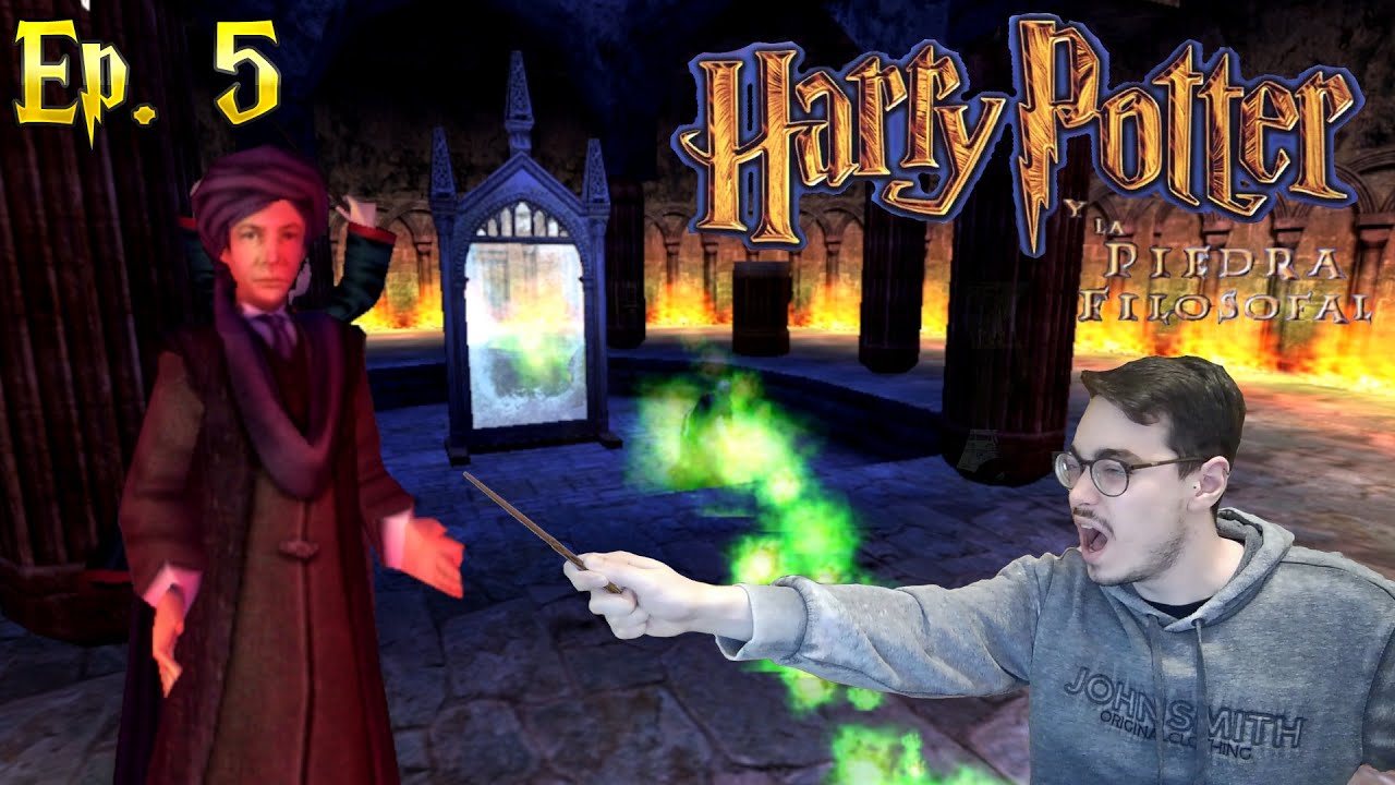 Harry Potter y la Piedra Filosofal #5: Voldemort Souls - YouTube